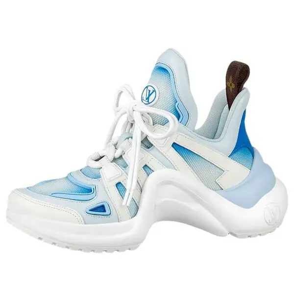 LOUIS VUITTON Archlight Sneakers - White/blue/brown