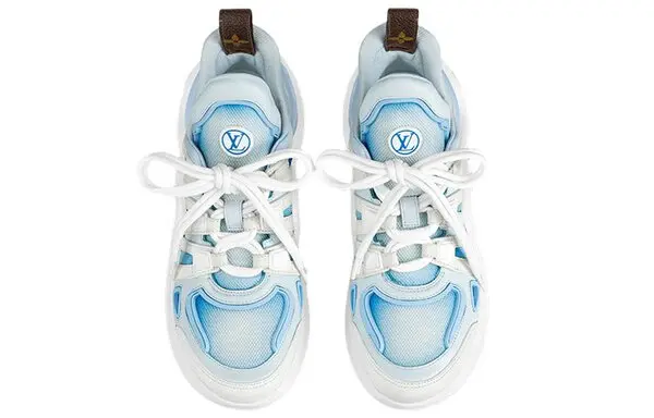 LOUIS VUITTON Archlight Sneakers - White/blue/brown