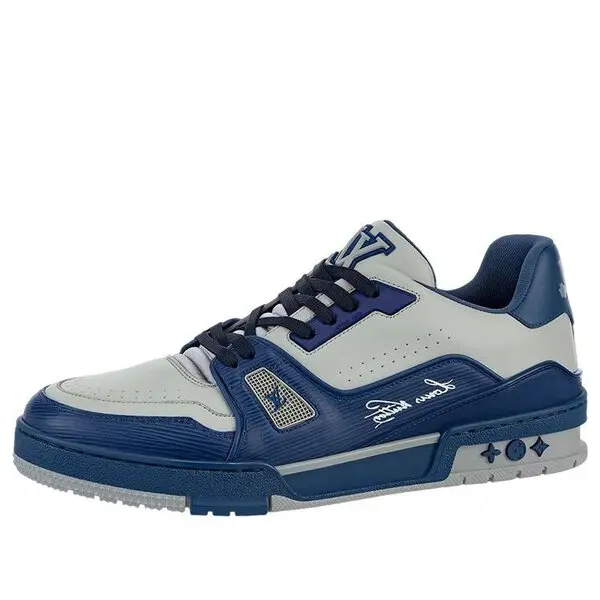 LOUIS VUITTON Trainer Sneakers - Grey/blue