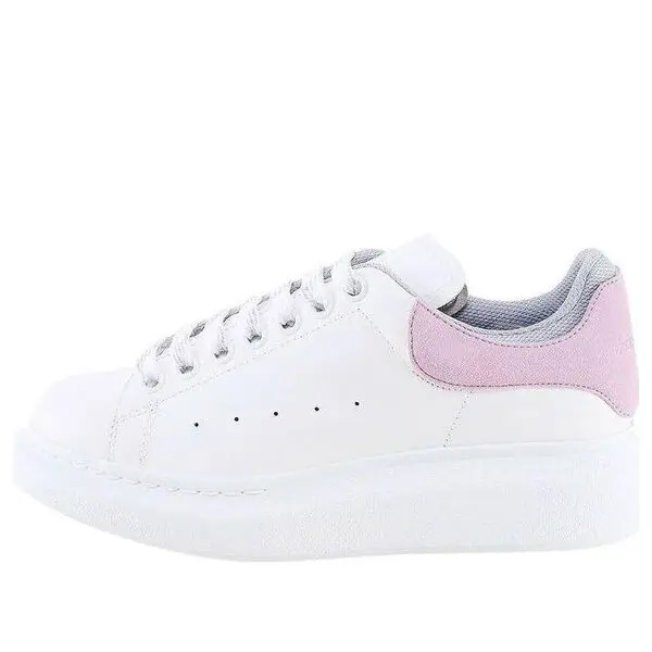 Alexander McQueen Oversized Low-top Sneakers - White/pink/purple