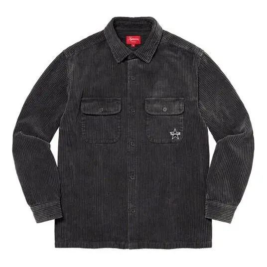 Supreme Corduroy Shirt - Black
