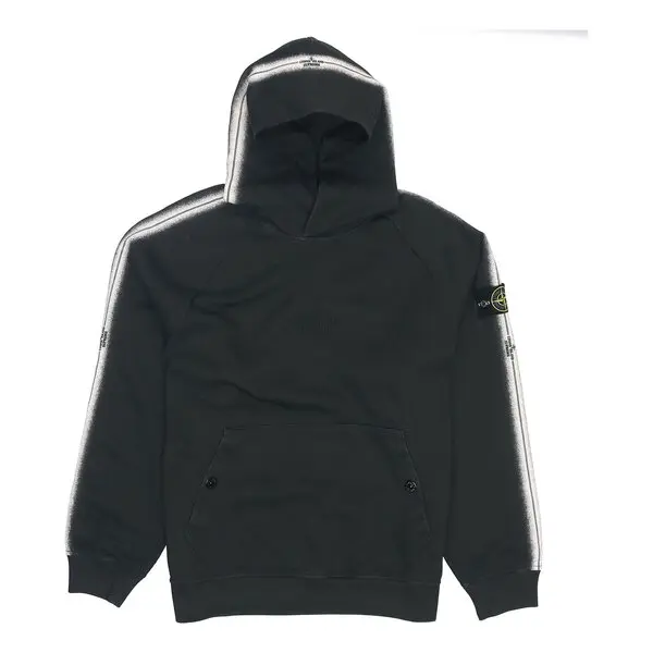Supreme X Stone Island Stripe Hooded Sweatshirt