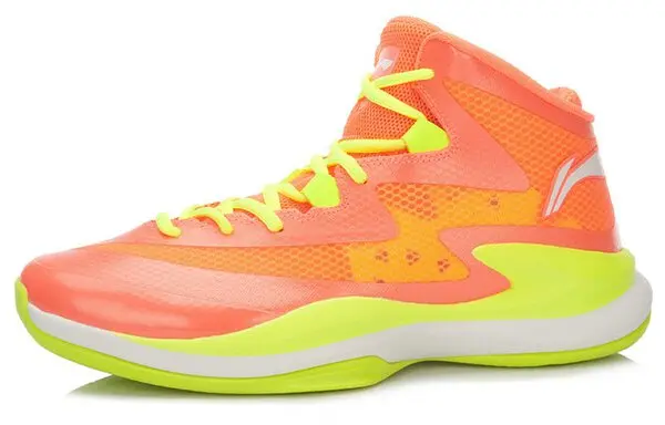 LI-NING Superlight 13 High-top Sneakers - Orange/yellow