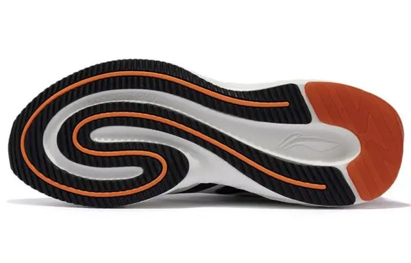 LI-NING Plus 'white Black Orange