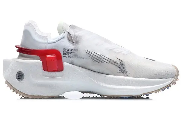 LI-NING Wind Ranger X Paris Fashion Week Sneakers - White/grey/red