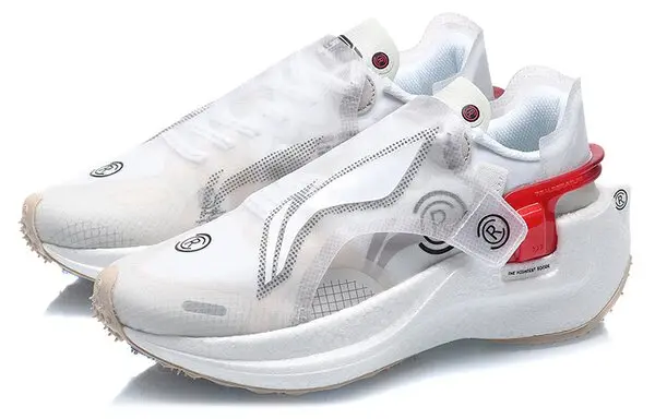 LI-NING Wind Ranger X Paris Fashion Week Sneakers - White/grey/red