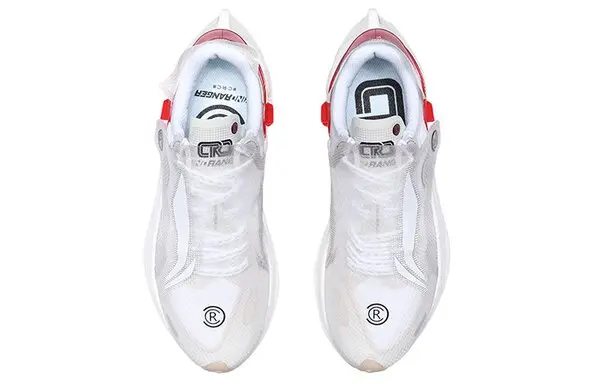 LI-NING Wind Ranger X Paris Fashion Week Sneakers - White/grey/red