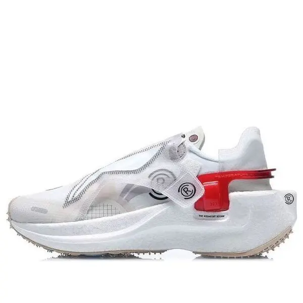 LI-NING Wind Ranger X Paris Fashion Week Sneakers - White/grey/red