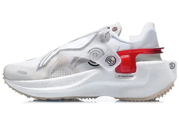 LI-NING Wind Ranger X Paris Fashion Week Sneakers - White/grey/red