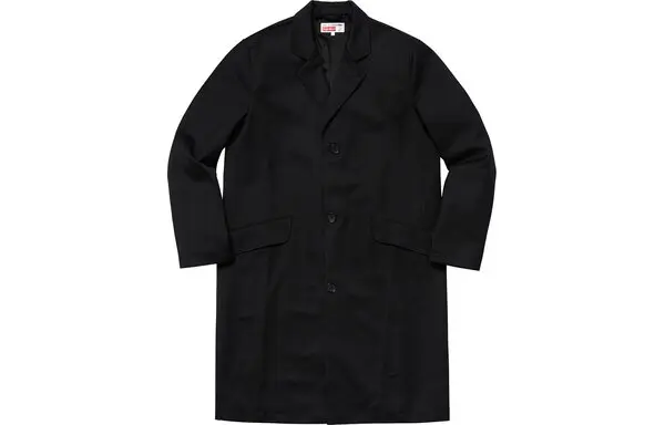 Supreme Fw18 X Comme Des Garcons Shirt Wool Overcoat