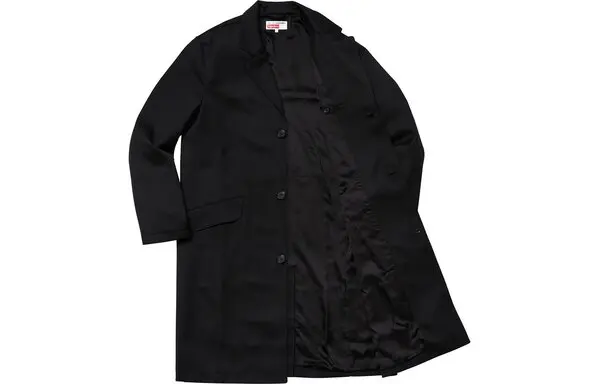 Supreme Fw18 X Comme Des Garcons Shirt Wool Overcoat