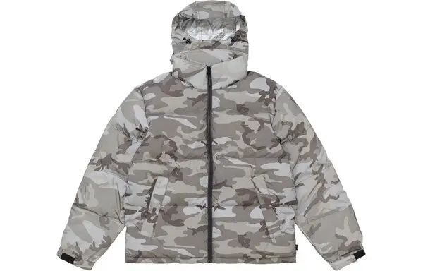 Supreme Fw18 Reflective Camo Snow Jacket