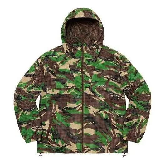 Supreme Support Unit Nylon Ripstop Jacket - Green/brown