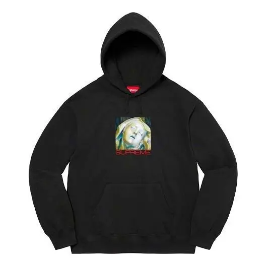 Supreme Ecstasy Hooded Sweatshirt - Black/white