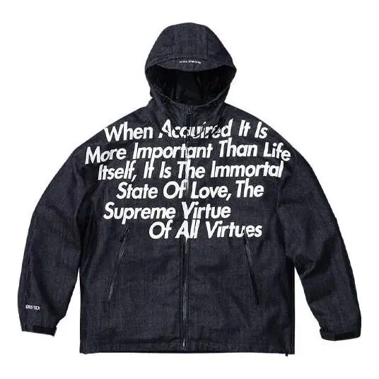 Supreme X Junya Watanabe Comme Des Garons Gore-tex Denim Parka