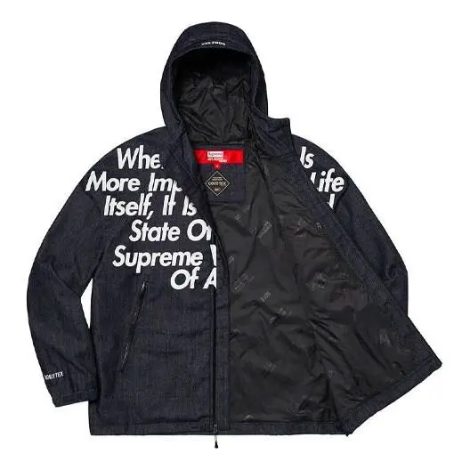 Supreme X Junya Watanabe Comme Des Garons Gore-tex Denim Parka