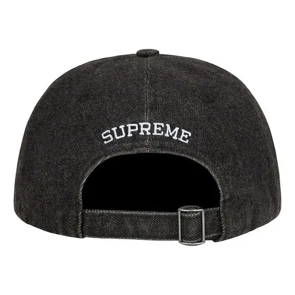 Supreme Kevlar Denim S Logo 6-panel Cap