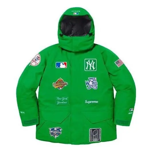 Supreme X New York Yankees Gore-tex 700-fill Down Jacket
