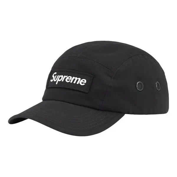 Supreme Military Camp Cap 'black White