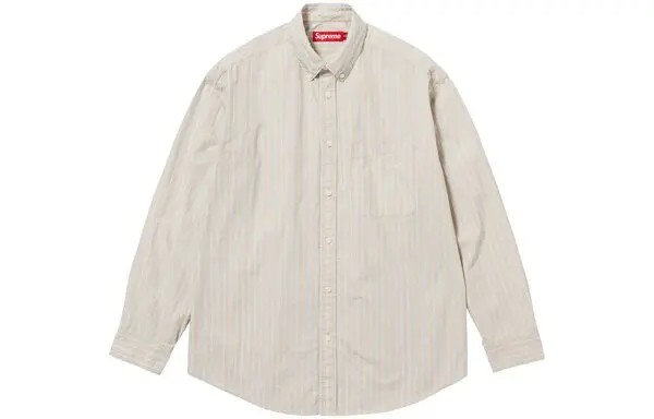 Supreme Fw23 Week5 Loose Fit Stripe Shirt