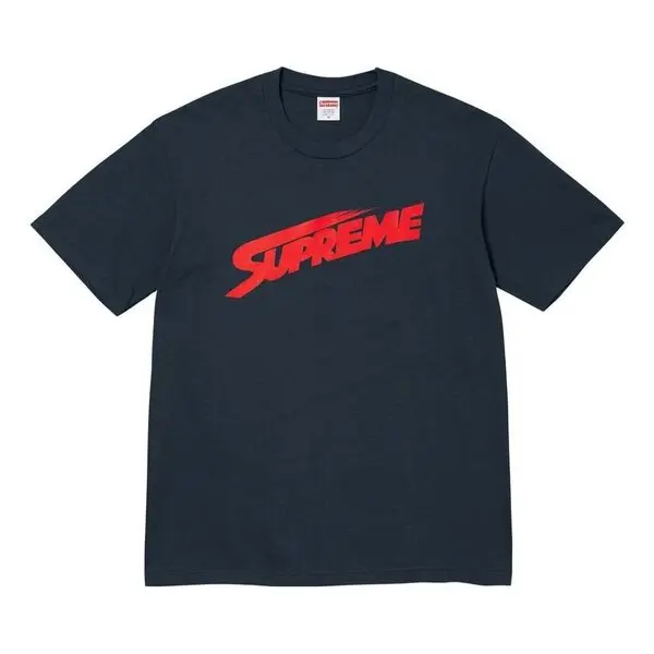 Supreme Fw23 Week7 Mont Blanc T-shirt - Navy