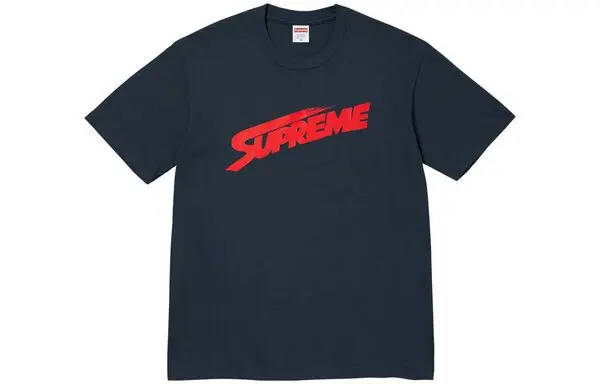 Supreme Fw23 Week7 Mont Blanc T-shirt - Navy