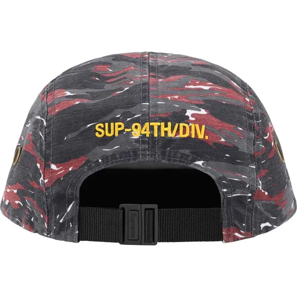 Supreme Military Camp Hat - Red Tiger Camo