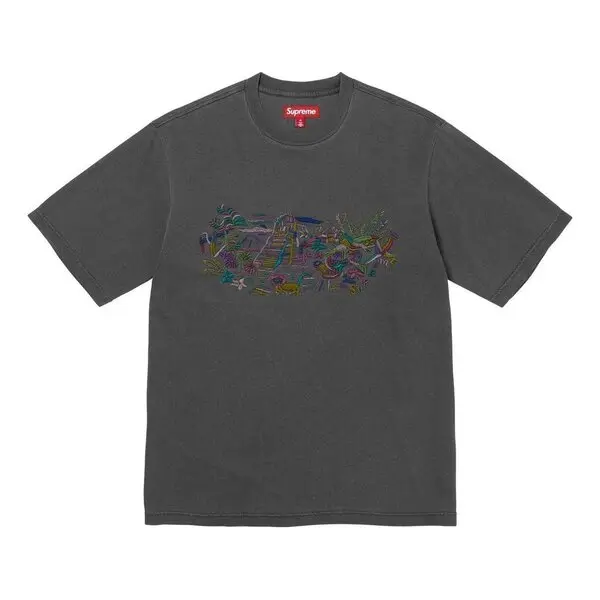 Supreme Machu Picchu T-shirt - Black