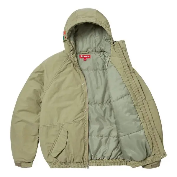 Supreme Needlepoint Hooded Jacket