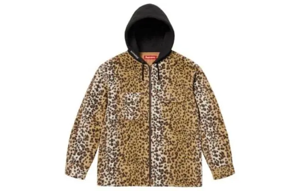 Supreme Fleece Zip Up Hoodie