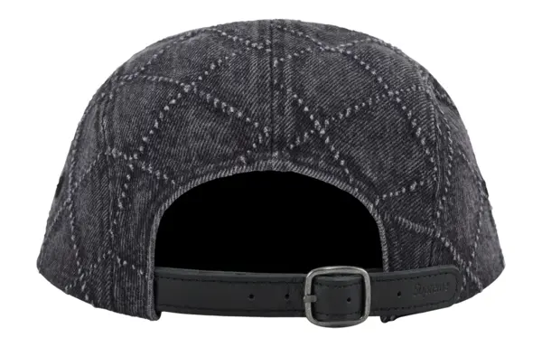 Supreme Punched Denim Camp Cap