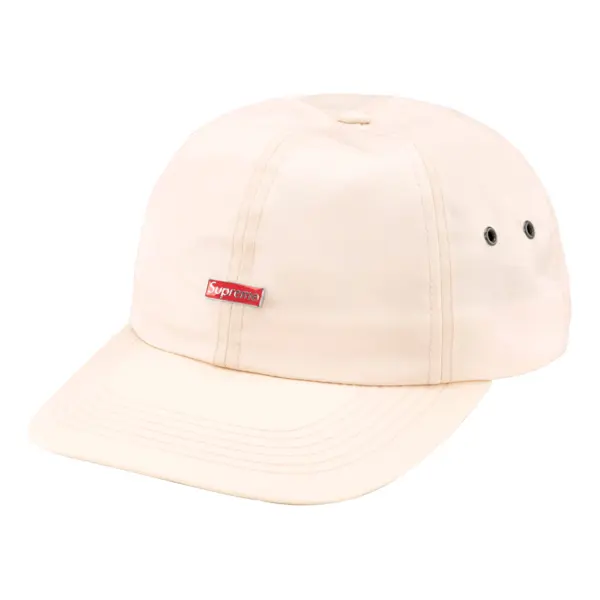 Supreme Enamel Logo 6-panel Cap - White