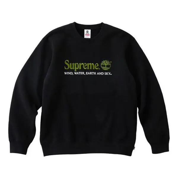 Supreme X Timberland Crewneck - Black/green