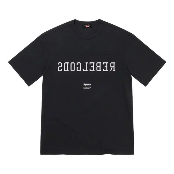 Supreme X Undercover Football T-shirt - Black/white