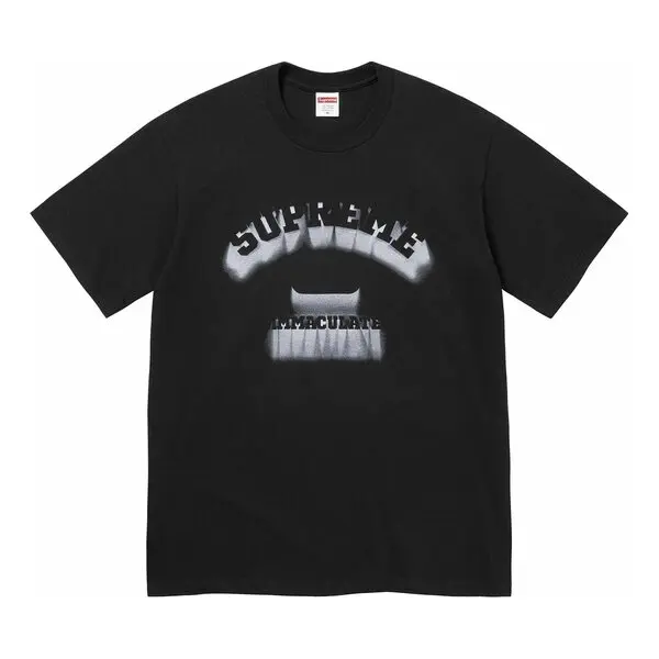 Supreme Shaow T-shirt 'black Grey - Black/grey
