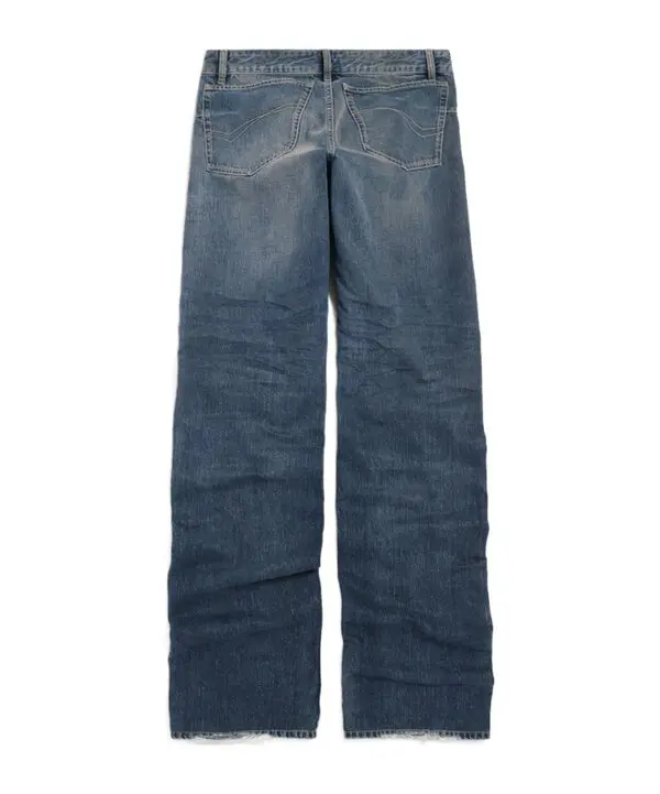 Balenciaga Fitted Low-waisted Jeans