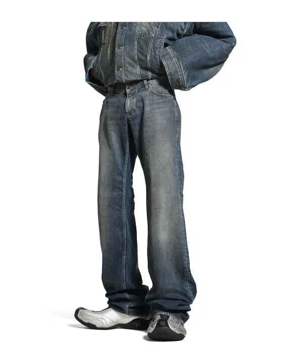 Balenciaga Fitted Low-waisted Jeans