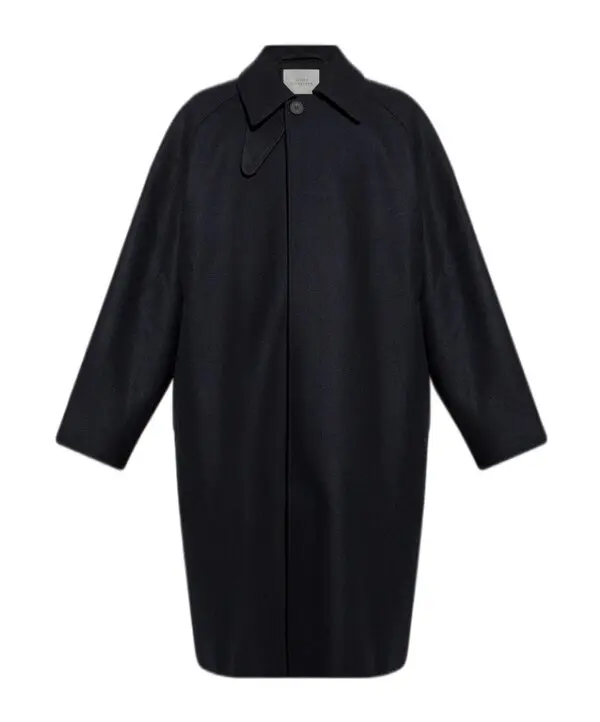 Studio Nicholson Cabo Wool Coat - Black