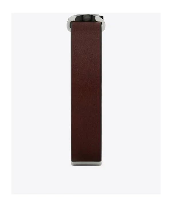 Saint Laurent Cassandre Logo Plaque Bracelet