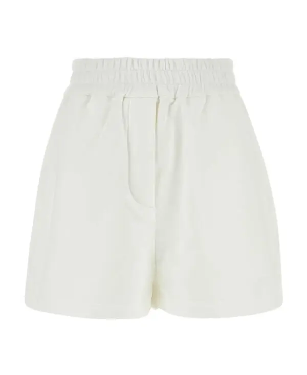 Prada Loose Waist Shorts - White