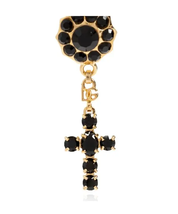 Dolce & Gabbana Dolce Gabbana Embellished Clip Earrings