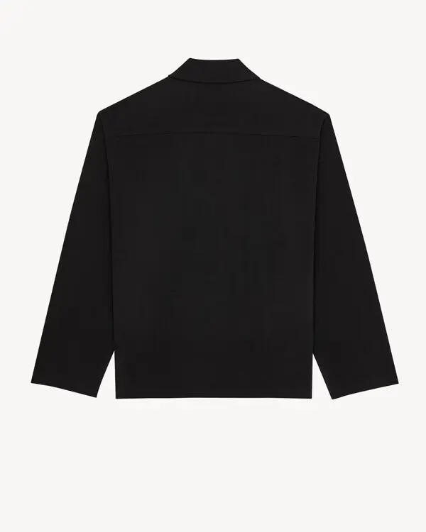 Saint Laurent Long-sleeved Shirt Jacket