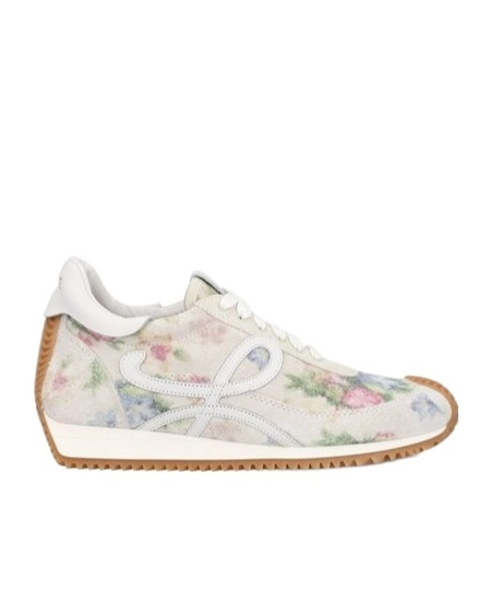 Loewe Floral Printed Low-top Sneakers