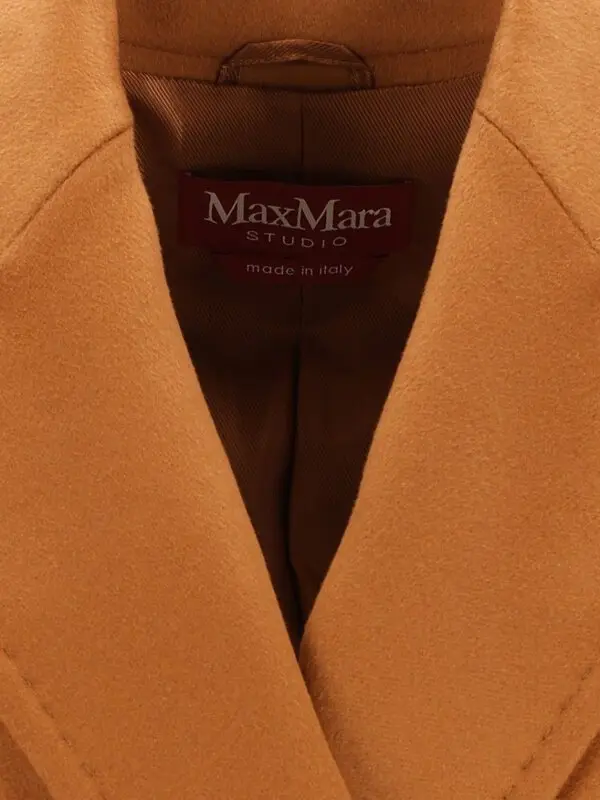 Max Mara Double-breasted Drap Coat