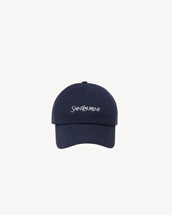 Saint Laurent Cotton Gabardine Cap