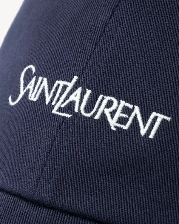Saint Laurent Cotton Gabardine Cap