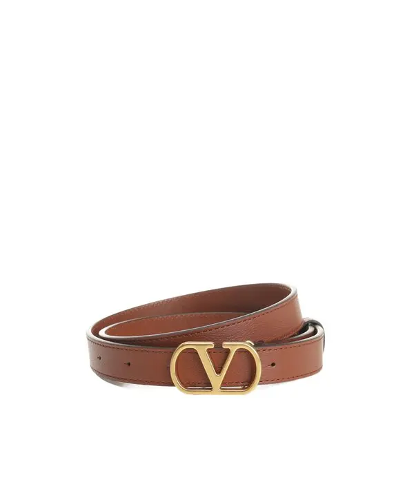Valentino Garavani Vlogo Signature Belt - Brown