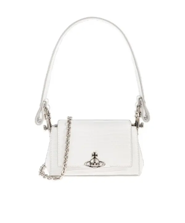 VIVIENNE WESTWOOD Hazel Small Handbag - White