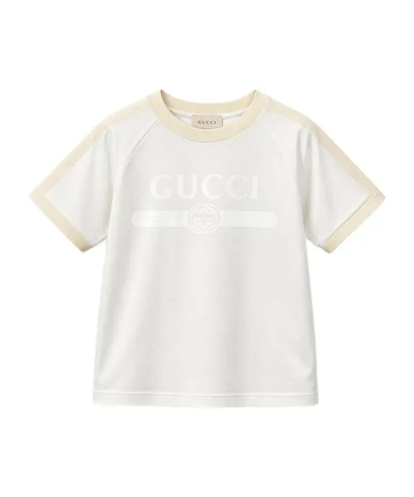 Gucci Logo Detail T-shirt - White