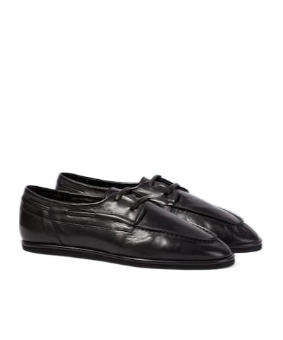 Auralee Leather Derby Shoes